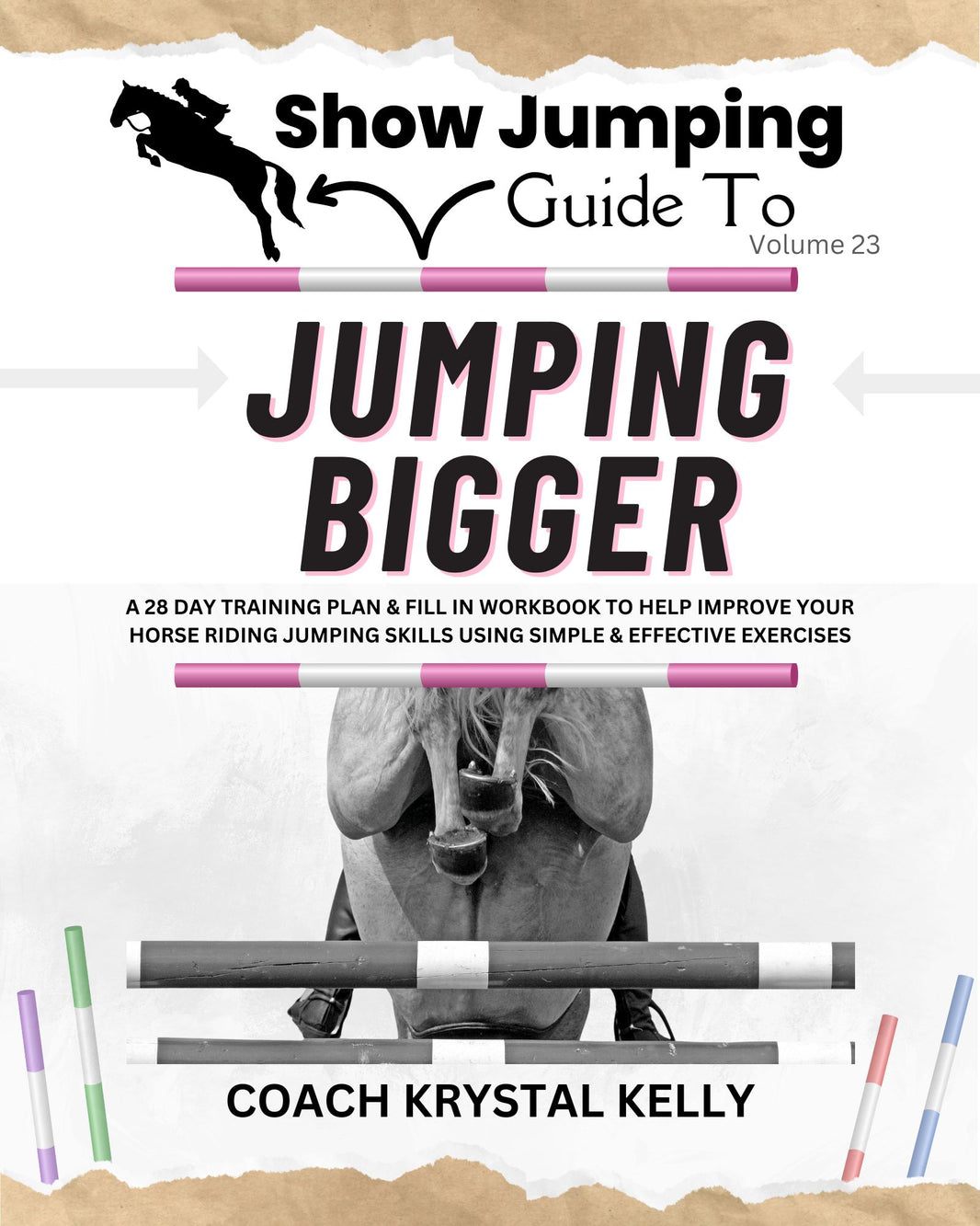 Show Jumping Exercise & Training Plan Books – Coach Krystal Kelly Books